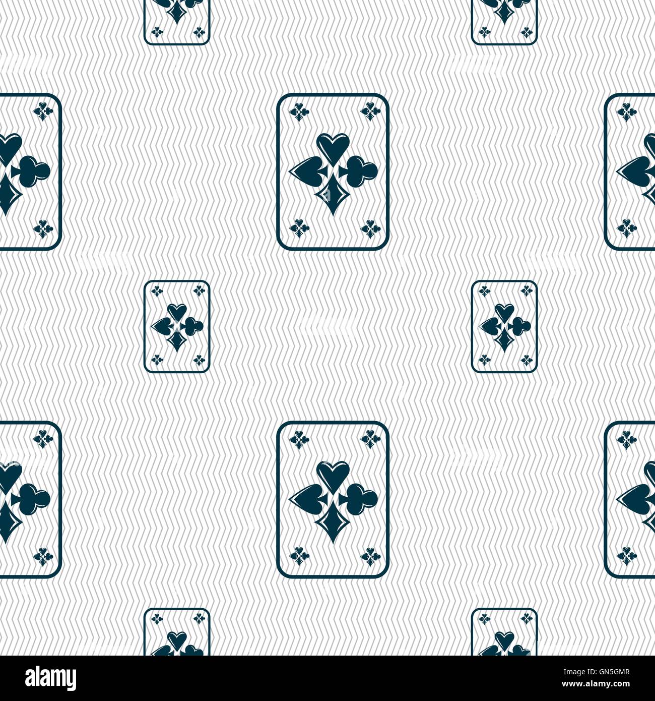 Playing card texture Stock Vector Images - Alamy