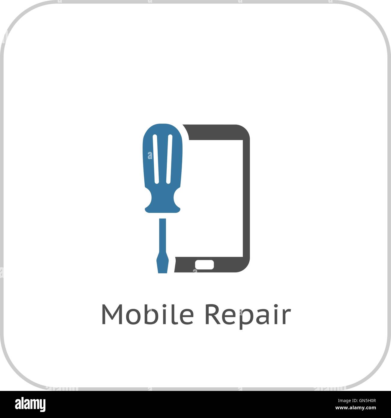 Mobile repair Stock Vector Images - Alamy