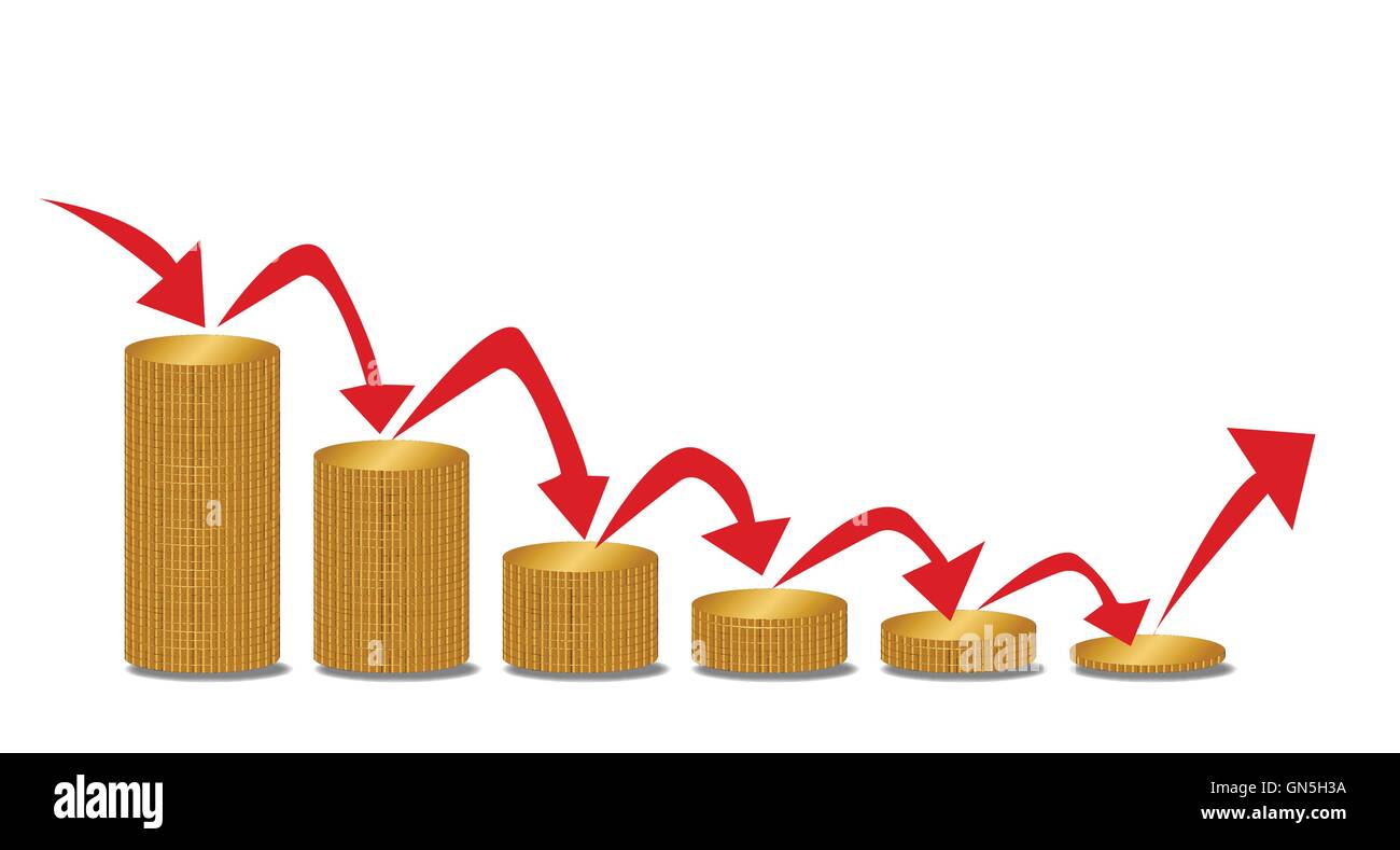 Money art graph Cut Out Stock Images & Pictures - Alamy