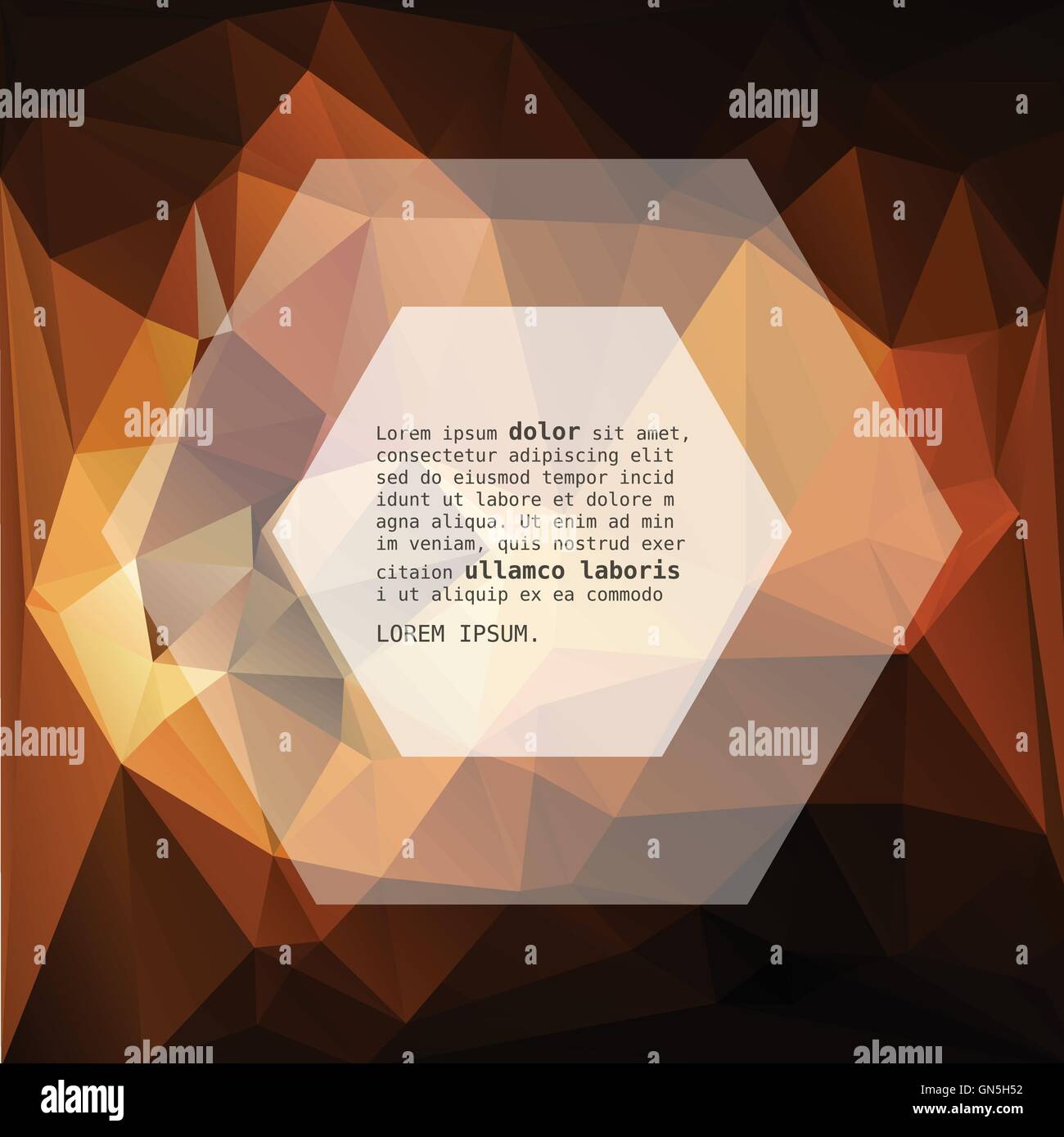 Geometric Triangular Abstract Vector Background Stock Vector Image And Art Alamy