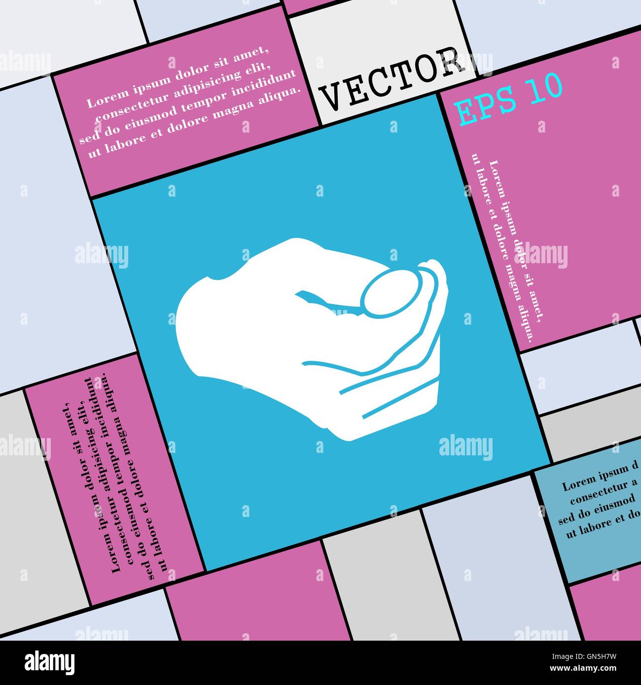 Tails coin Stock Vector Images - Alamy