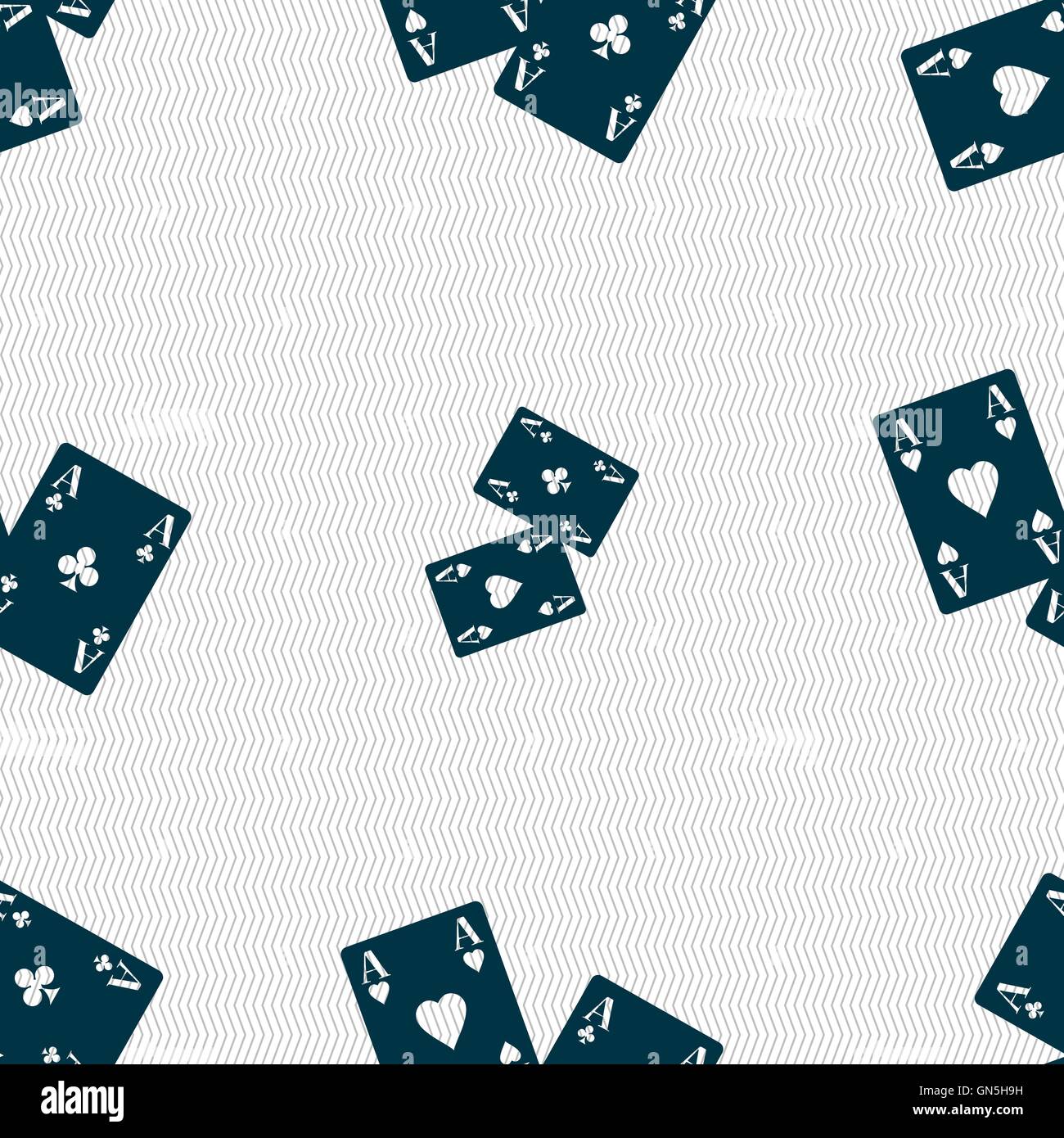 Two aces Stock Vector Images - Alamy