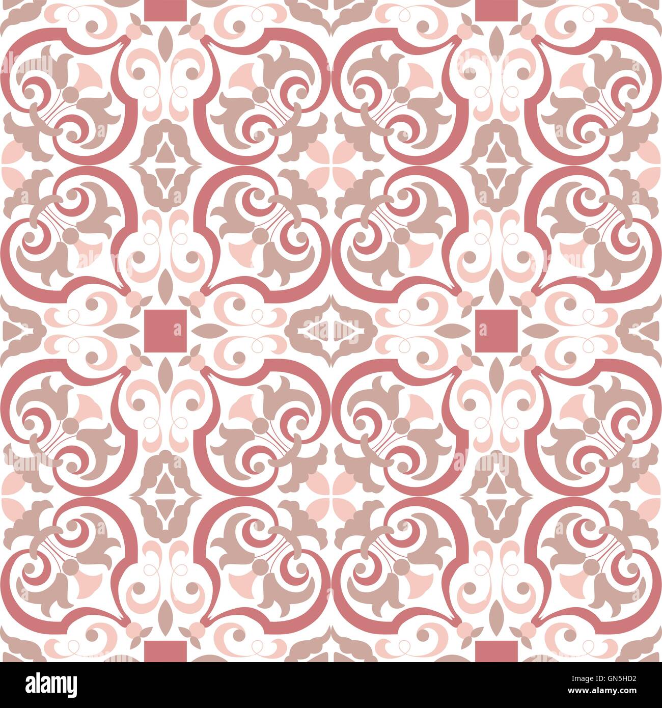 Vector ceramic tiles with seamless pattern Stock Vector Image & Art - Alamy