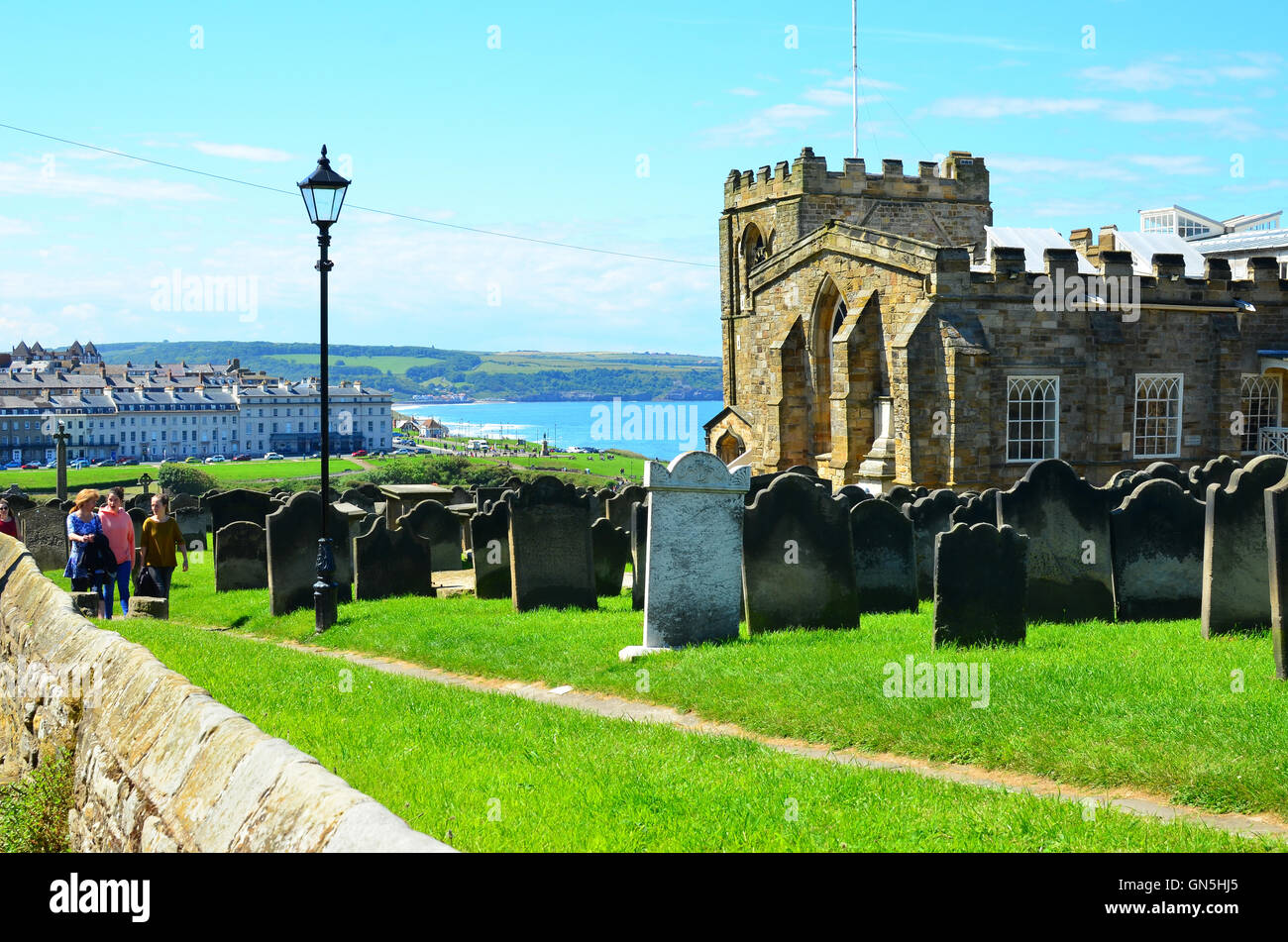 St Mary's Church Whitby North Yorkshire England UK Stock Photo - Alamy