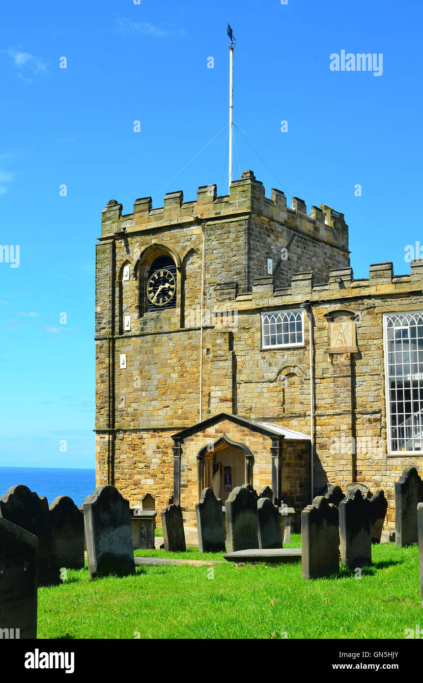 St Mary's Church Whitby North Yorkshire England UK Stock Photo - Alamy