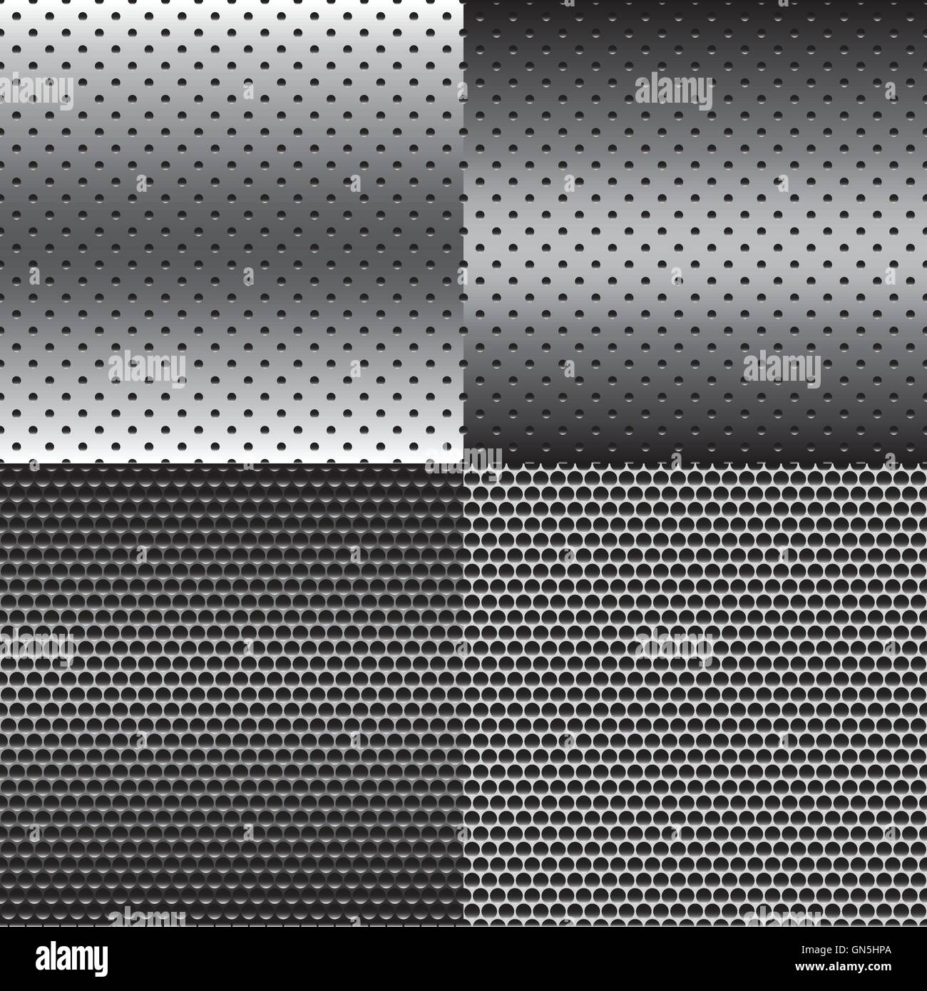 Metal Texture Background Set Stock Vector Image & Art - Alamy