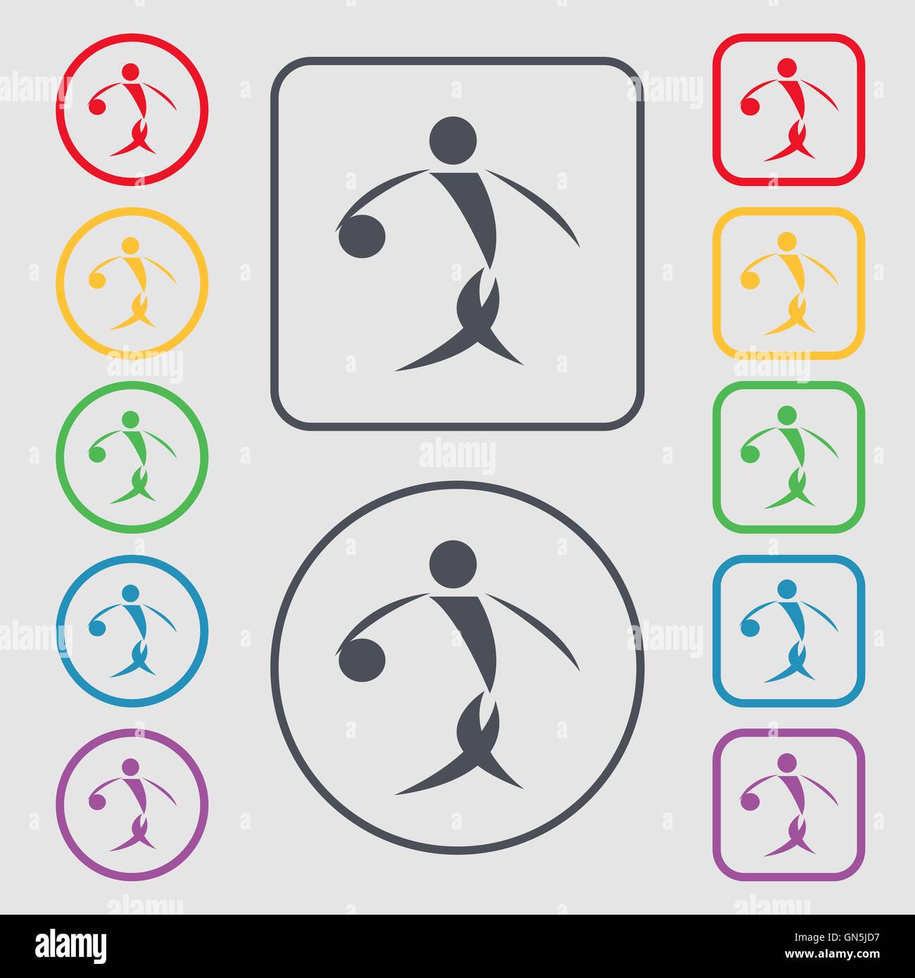 Slam square Stock Vector Images - Alamy