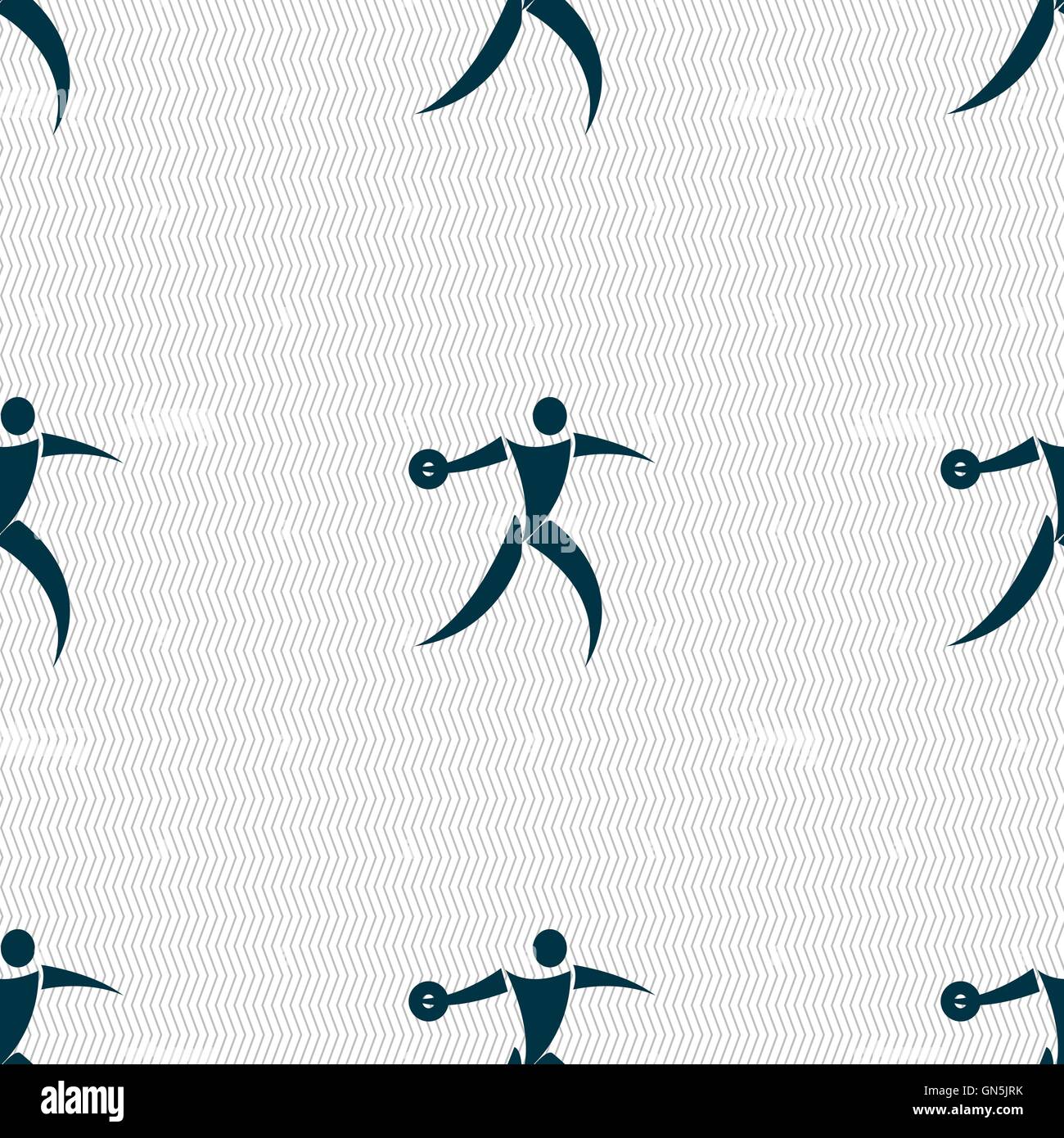 Discus thrower vector hi-res stock photography and images - Alamy