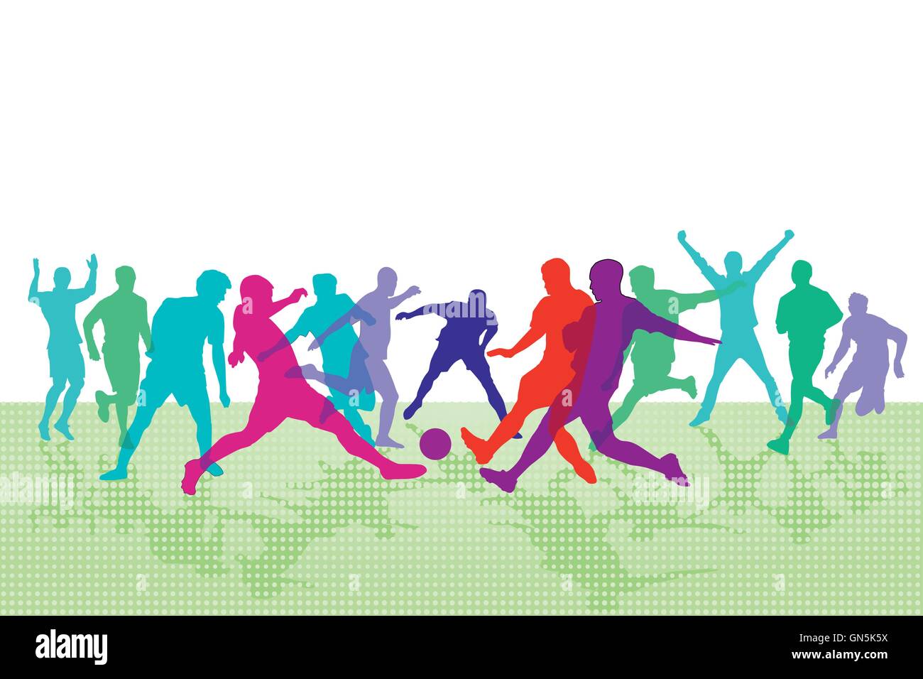 Soccer stadion Stock Vector Images - Alamy