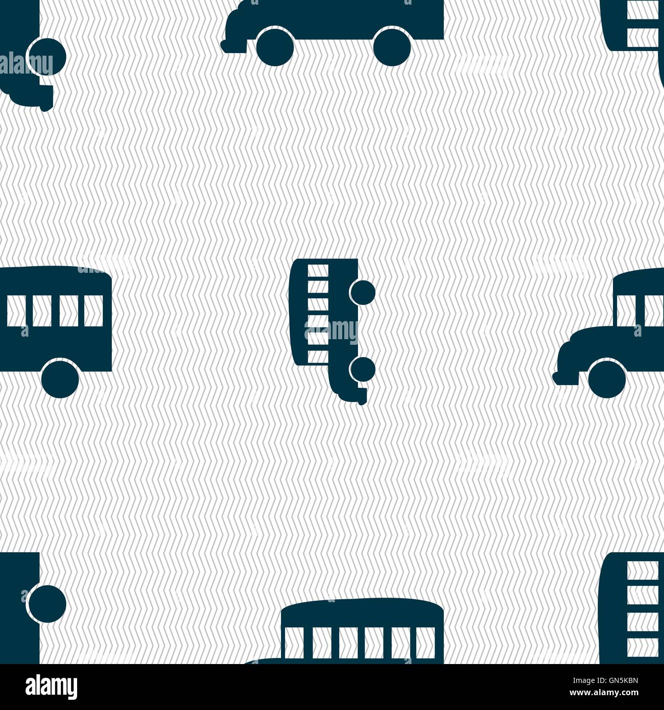 Bus stop sign isolated icon Stock Vector Images - Alamy