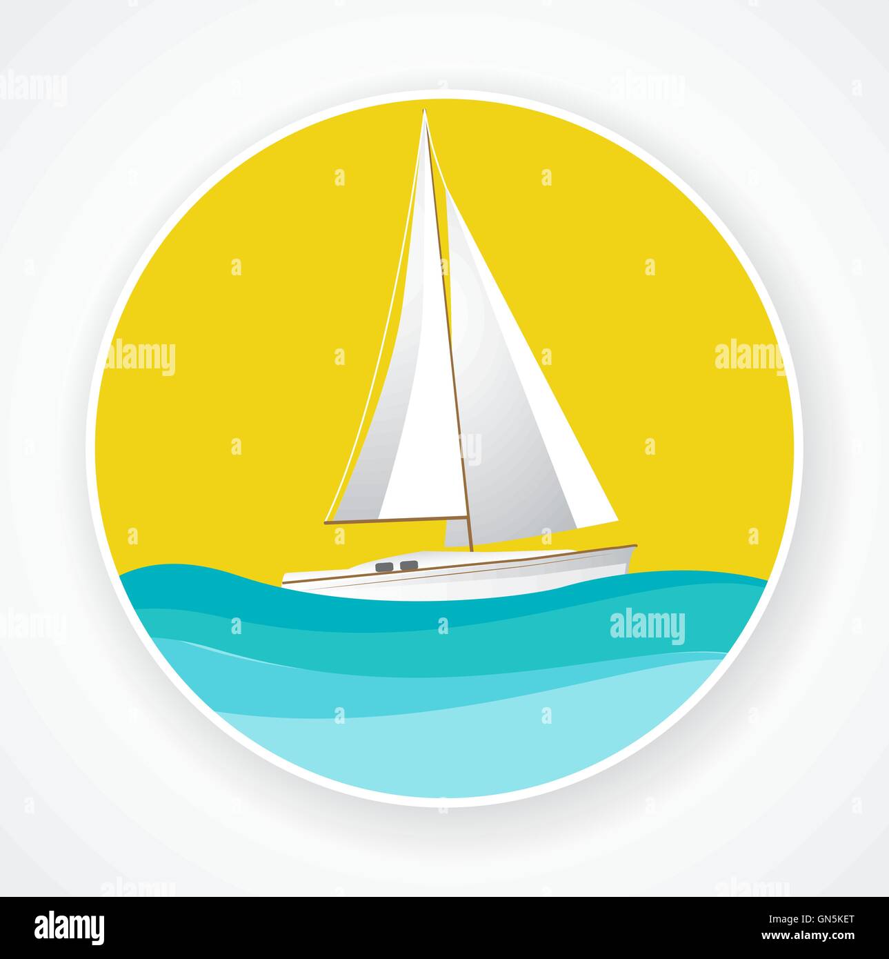 Vector ship sign Stock Vector Image & Art - Alamy