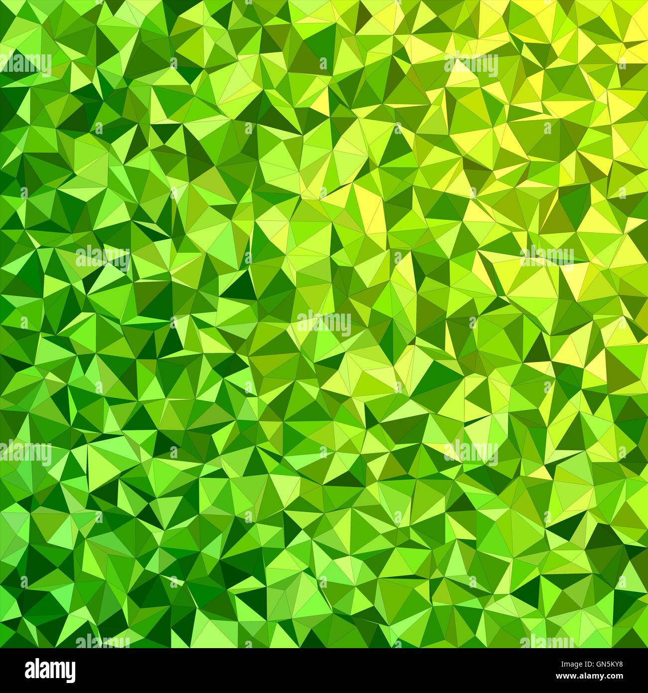 Green irregular triangle mosaic background design Stock Vector Image ...