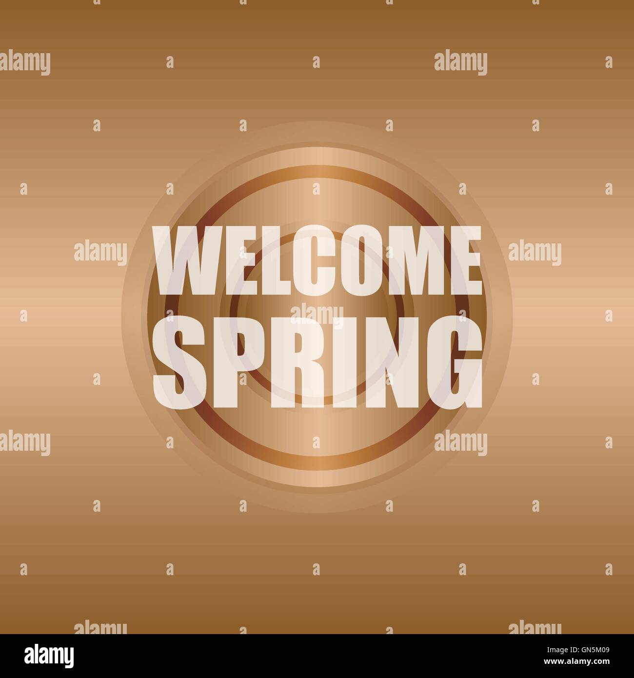 Welcome Spring Holiday Card. Welcome Spring Vector. Welcome Spring ...