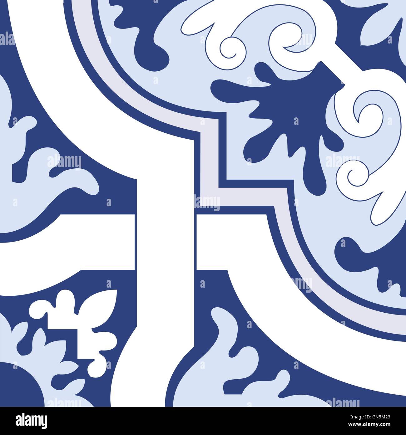 Vector ceramic tiles pattern Stock Vector Image & Art - Alamy