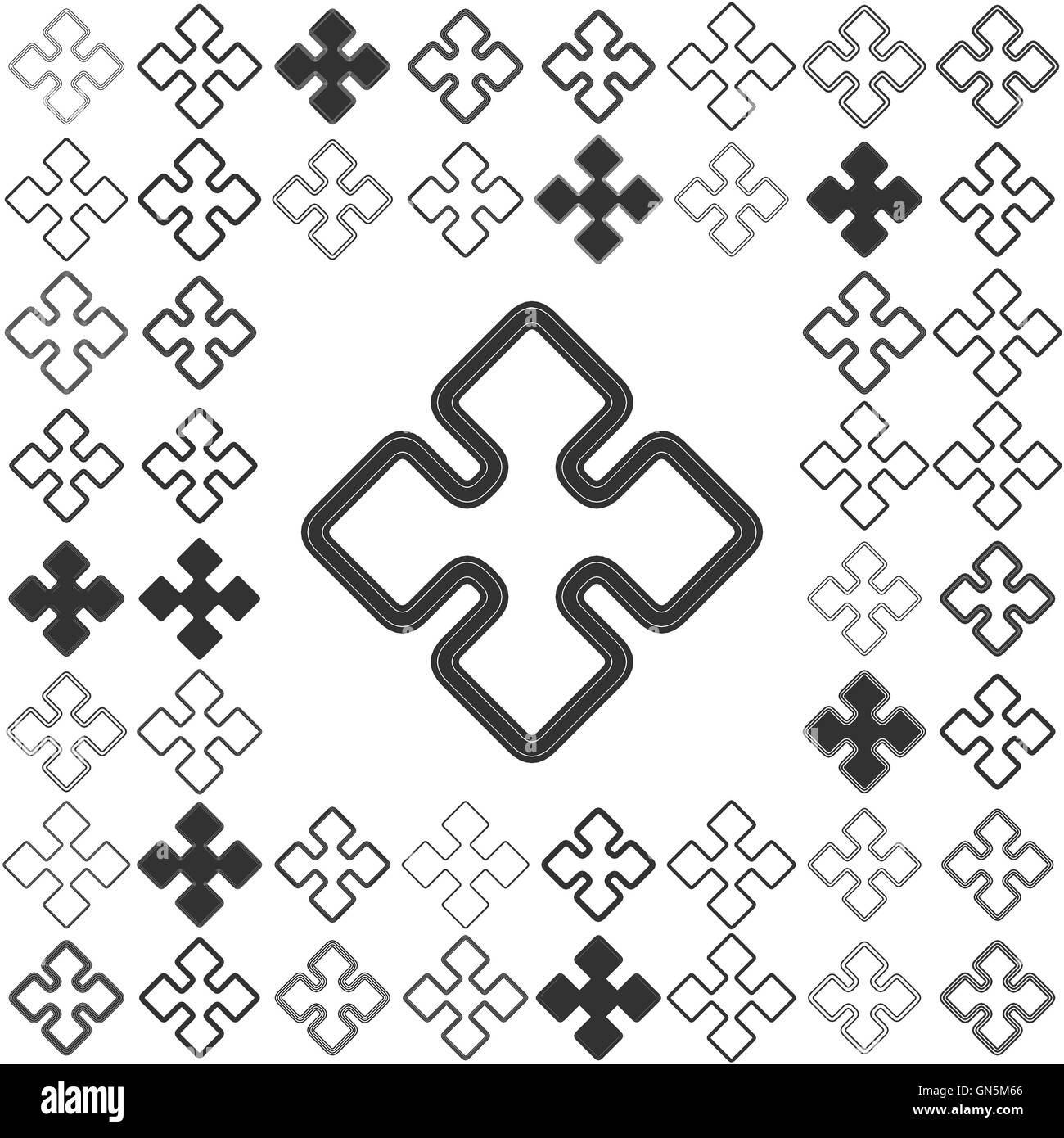 Luck symbol hi Stock Vector Images - Alamy