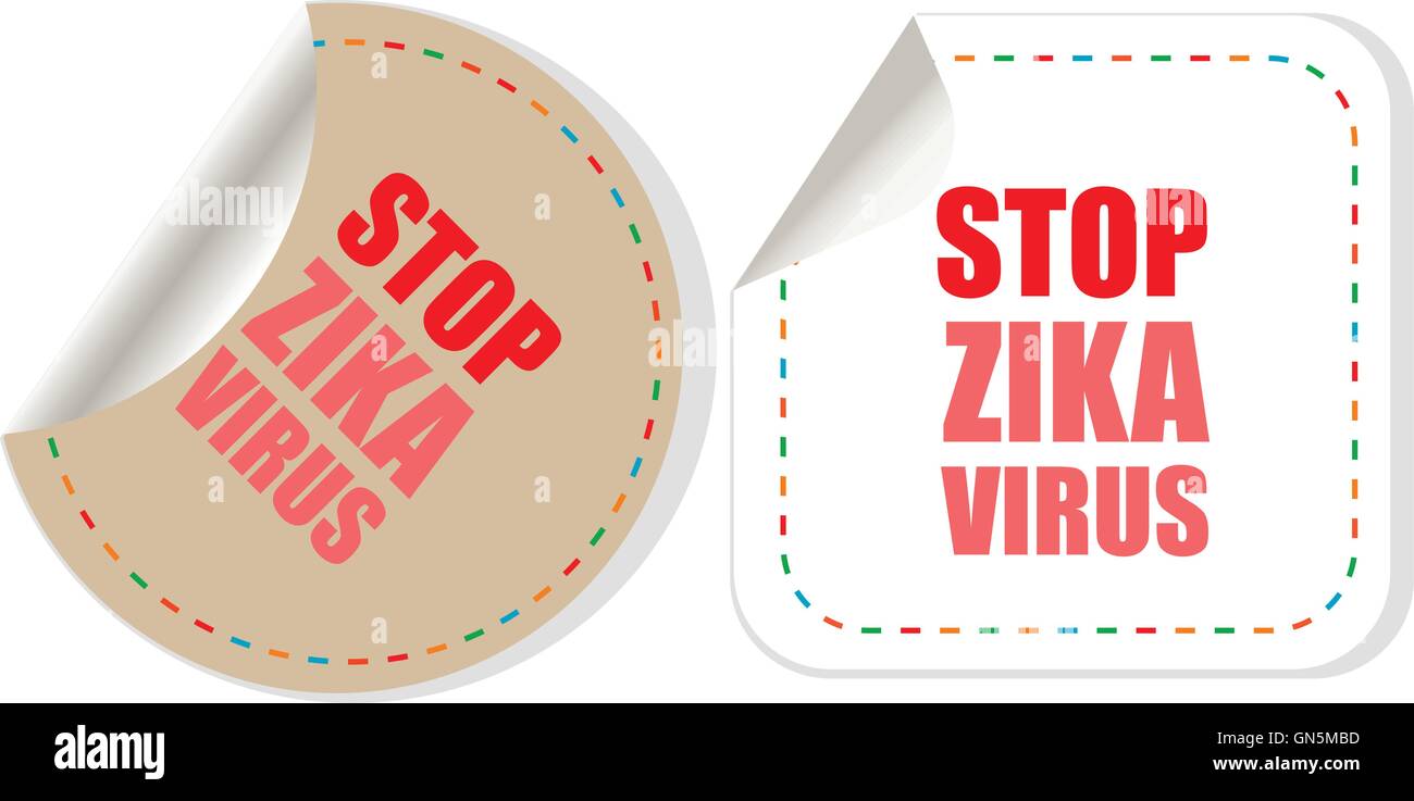 Zika virus symbol. Zika virus disease - transmission. Pest control ...
