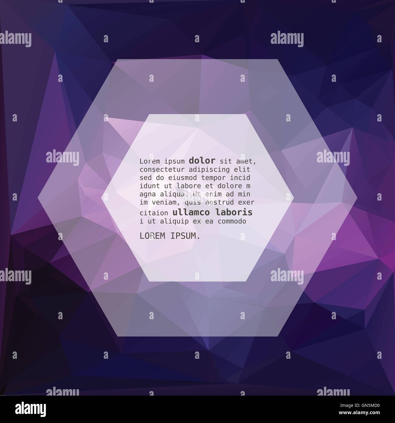 Geometric Triangular Abstract Vector Background Stock Vector Image ...