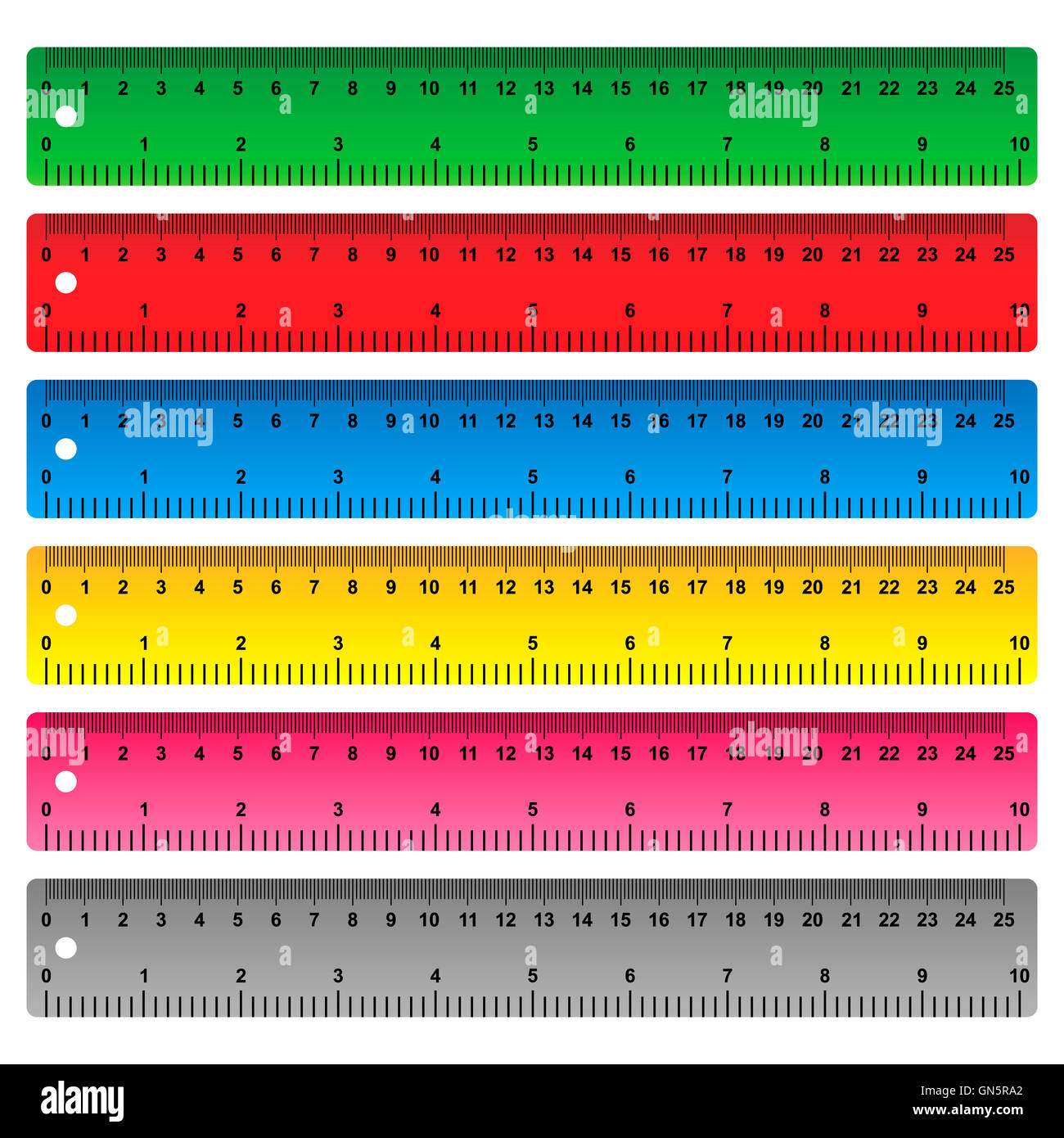 Ruler vector hi-res stock photography and images - Alamy