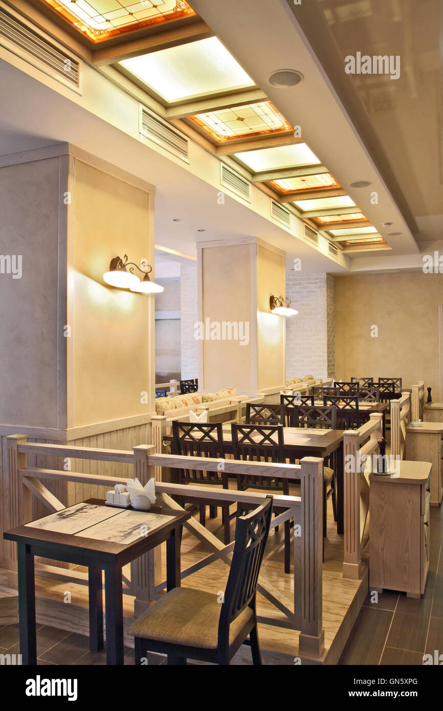 Diner interior empty hi-res stock photography and images - Alamy