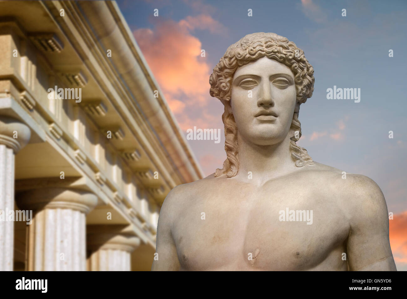 Statue of Hercules Stock Photo - Alamy