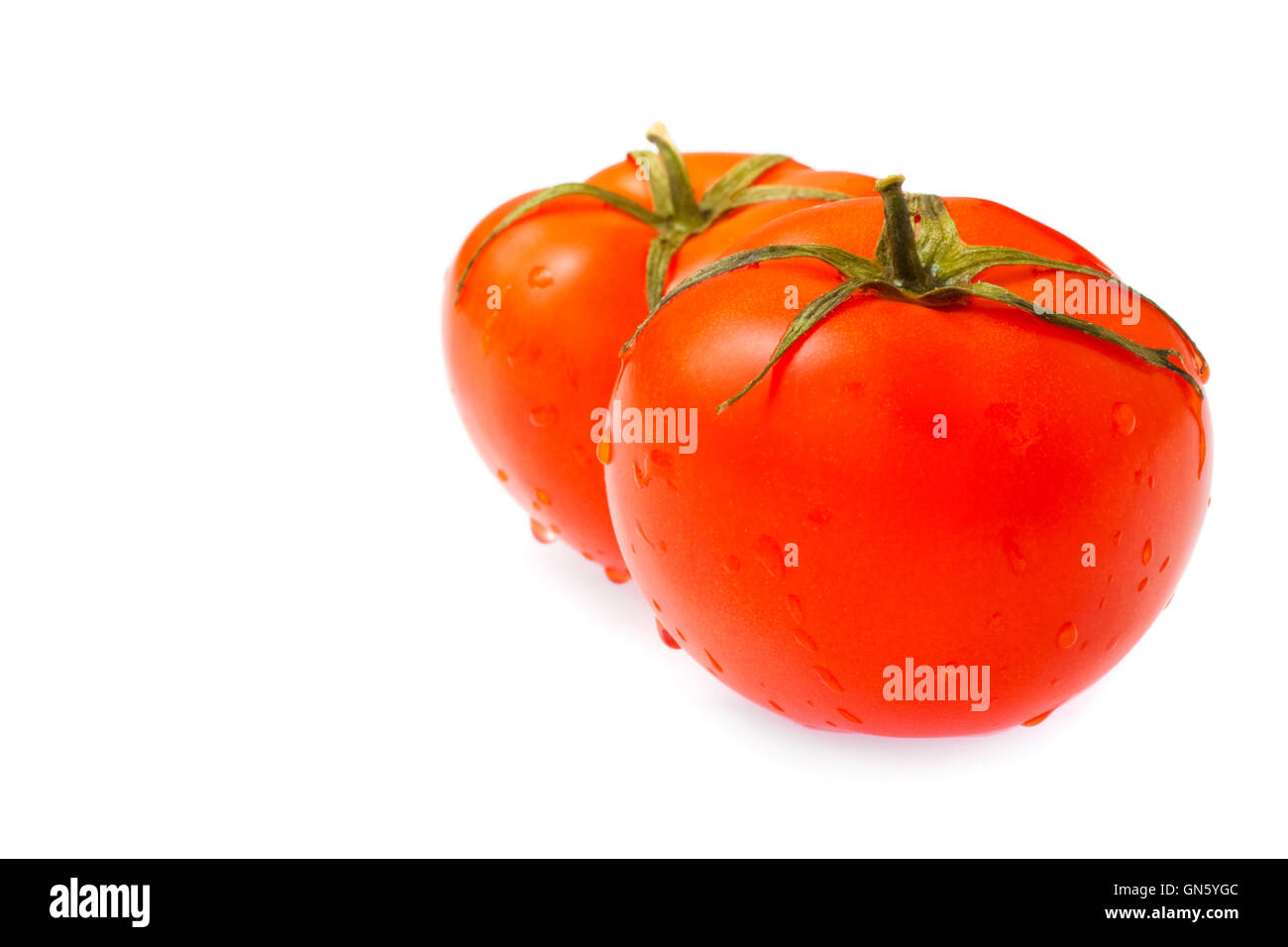Two ripe red tomato hi-res stock photography and images - Alamy