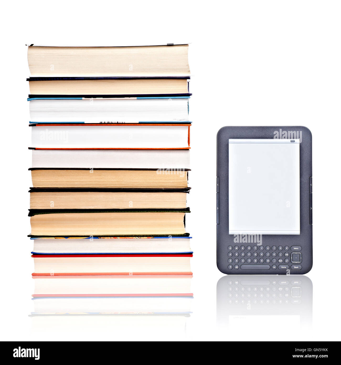 electronic reader of books Stock Photo - Alamy