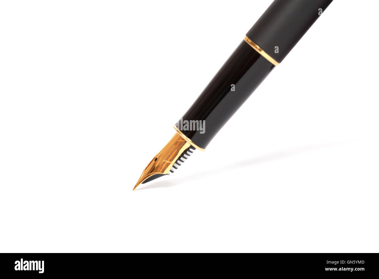 Signing fountain pen Cut Out Stock Images & Pictures - Alamy
