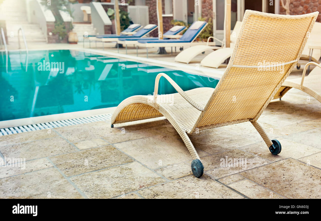 Luxury sun beds hi-res stock photography and images - Alamy