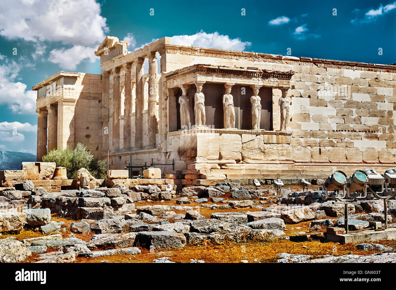 Erechtheion hi-res stock photography and images - Alamy