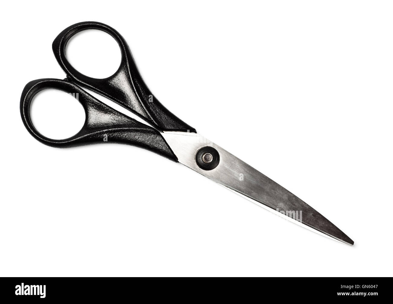 Black steel scissors hi-res stock photography and images - Alamy