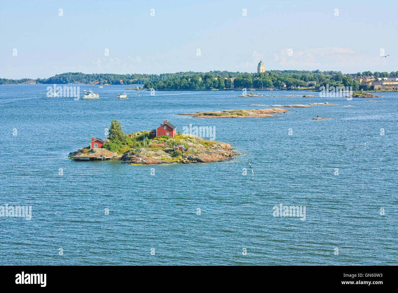Islands near Helsinki in Finland Stock Photo - Alamy