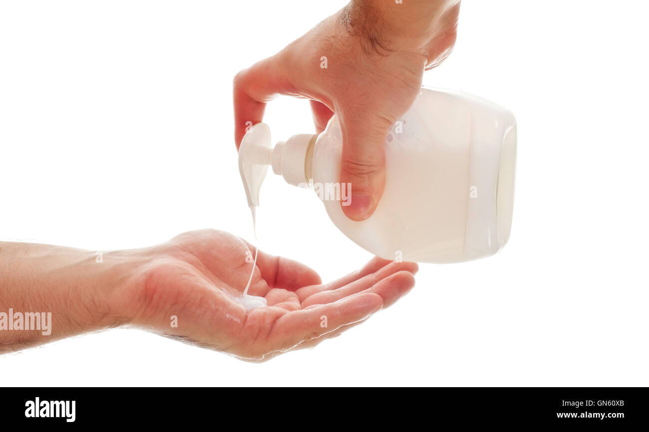 Hand wash liquid soap hi-res stock photography and images - Alamy