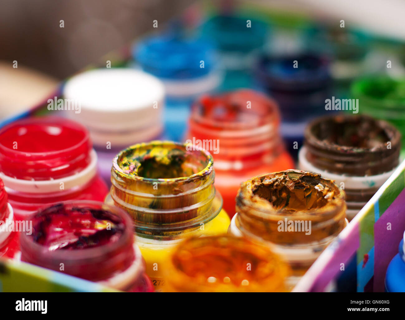 Paintbox colours hi-res stock photography and images - Alamy