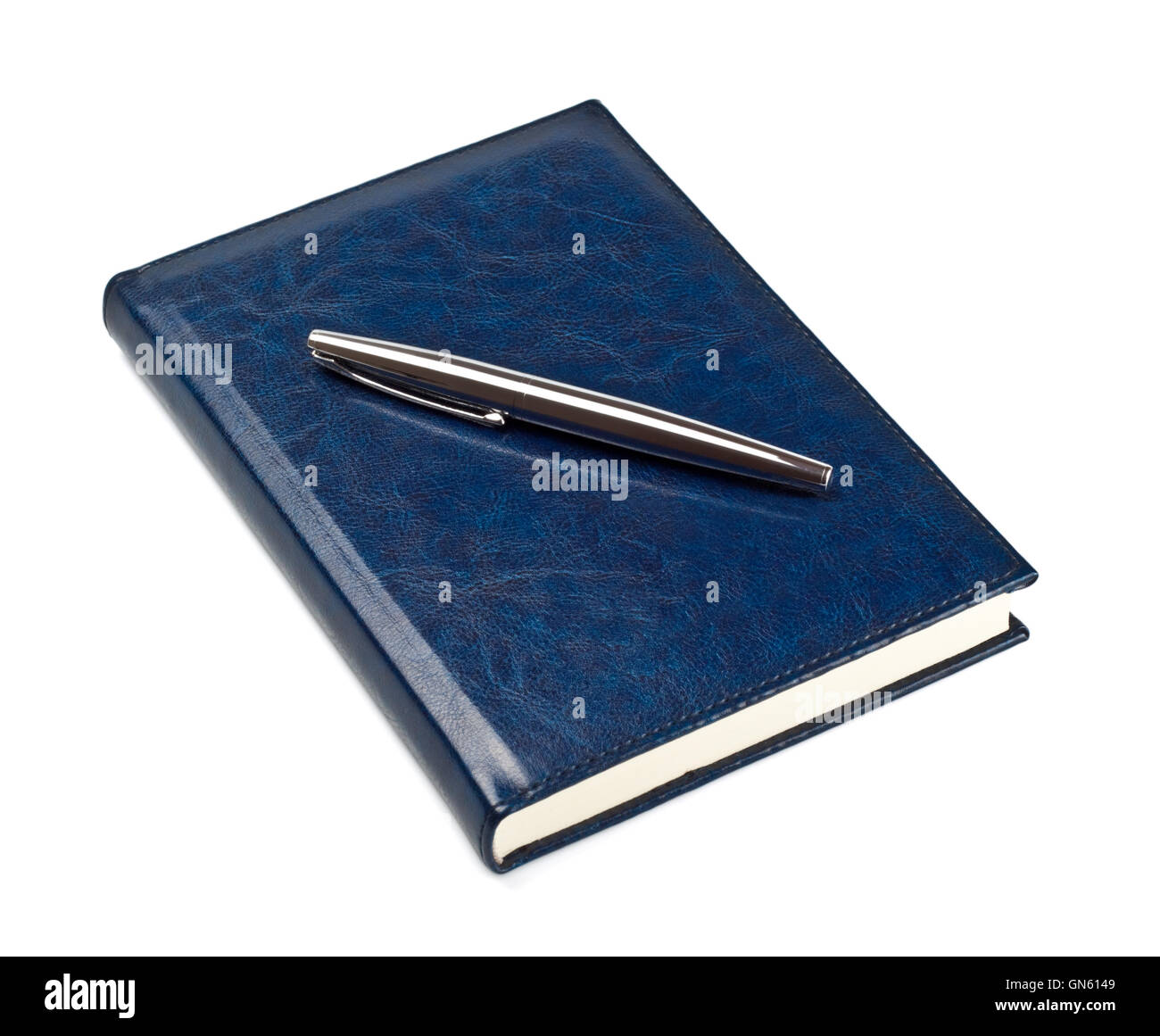 pen on closed diary Stock Photo - Alamy