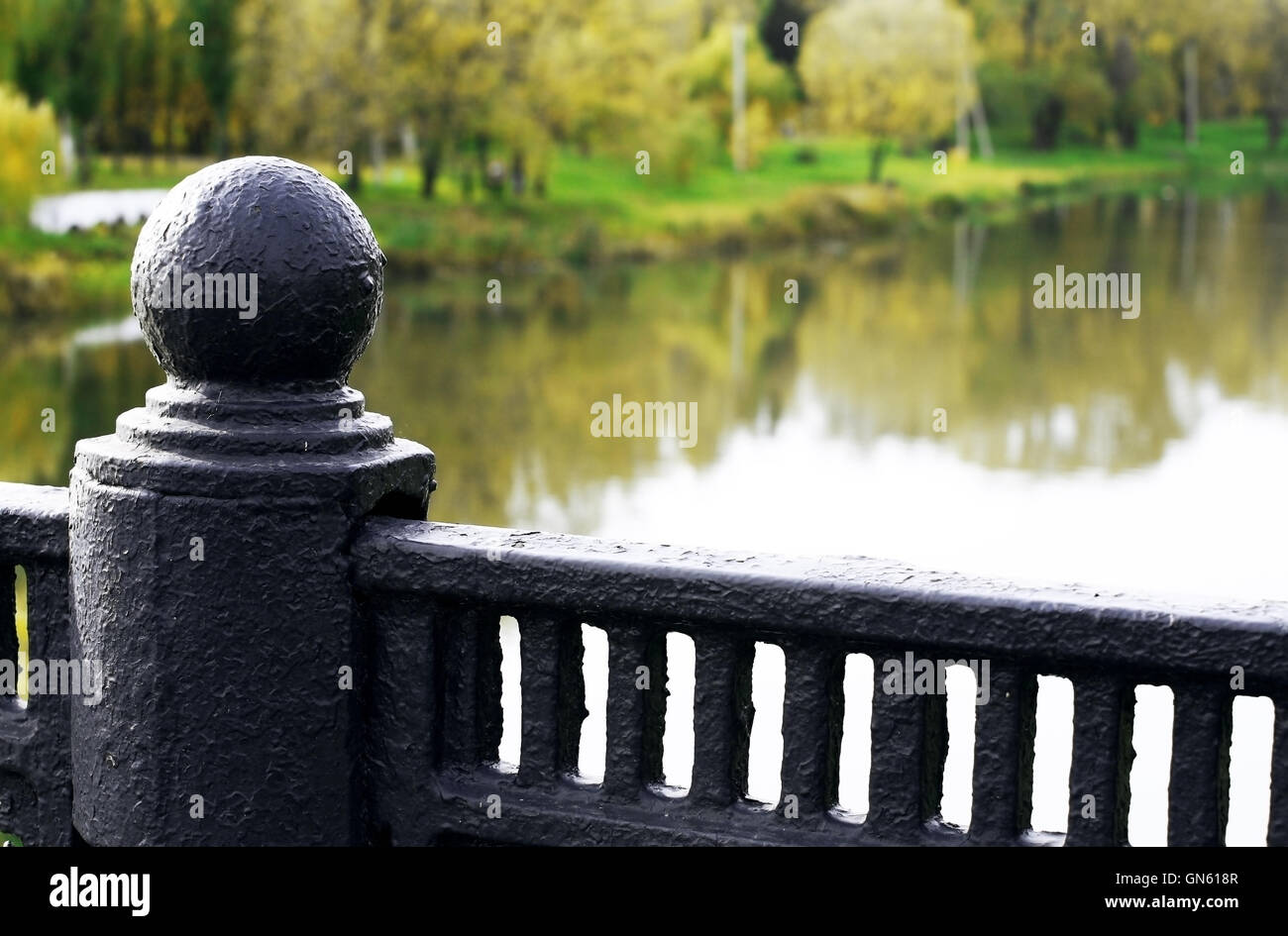 Forged iron bridge hi-res stock photography and images - Alamy