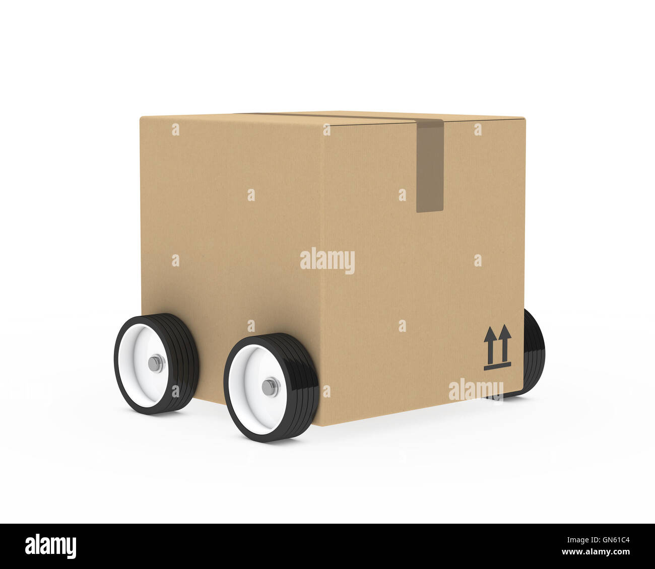 Package car hi-res stock photography and images - Alamy