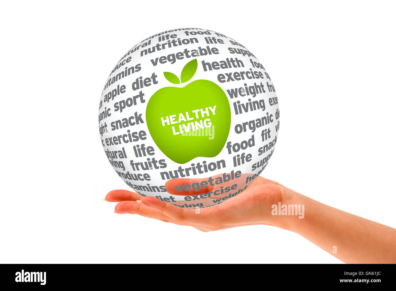 Healthy Lifestyle Sphere Stock Photo - Alamy