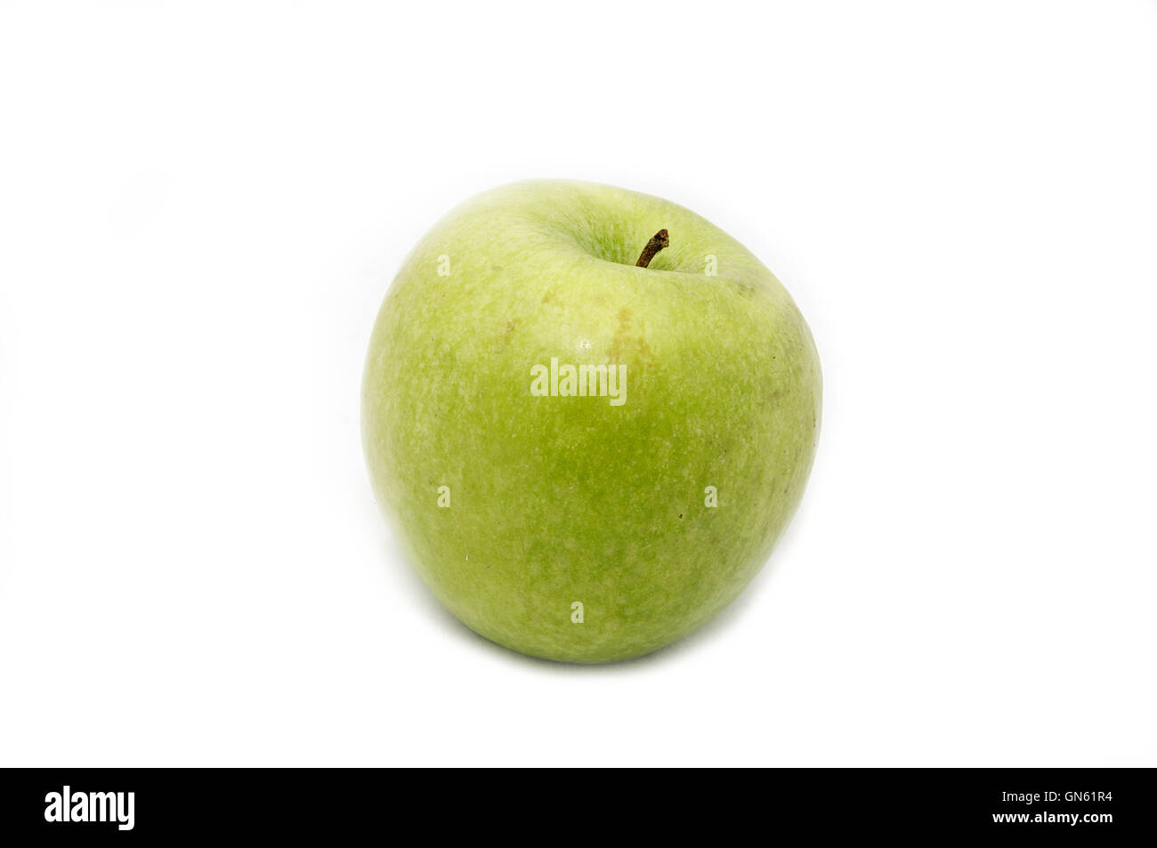 a large green apple Stock Photo - Alamy