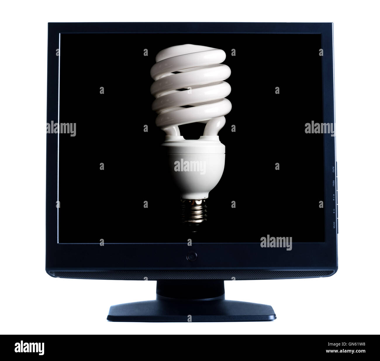 lcd screen shows lightbulb Stock Photo - Alamy