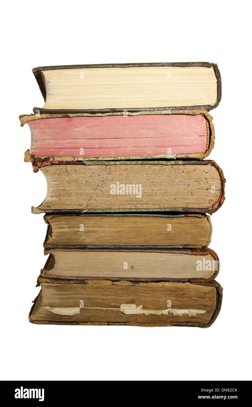 a few old books Stock Photo - Alamy
