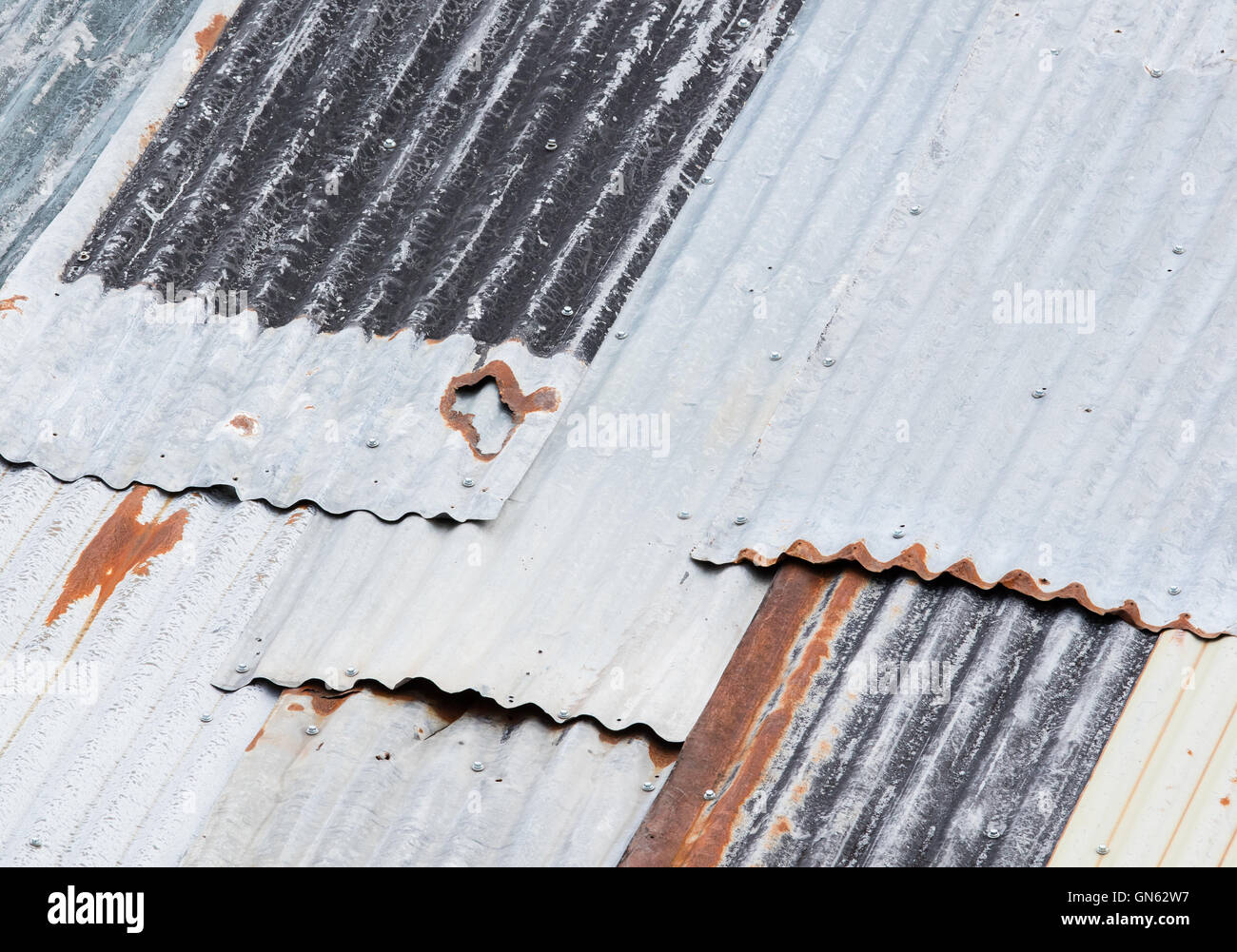 Rusty orange painted roof hi-res stock photography and images - Alamy