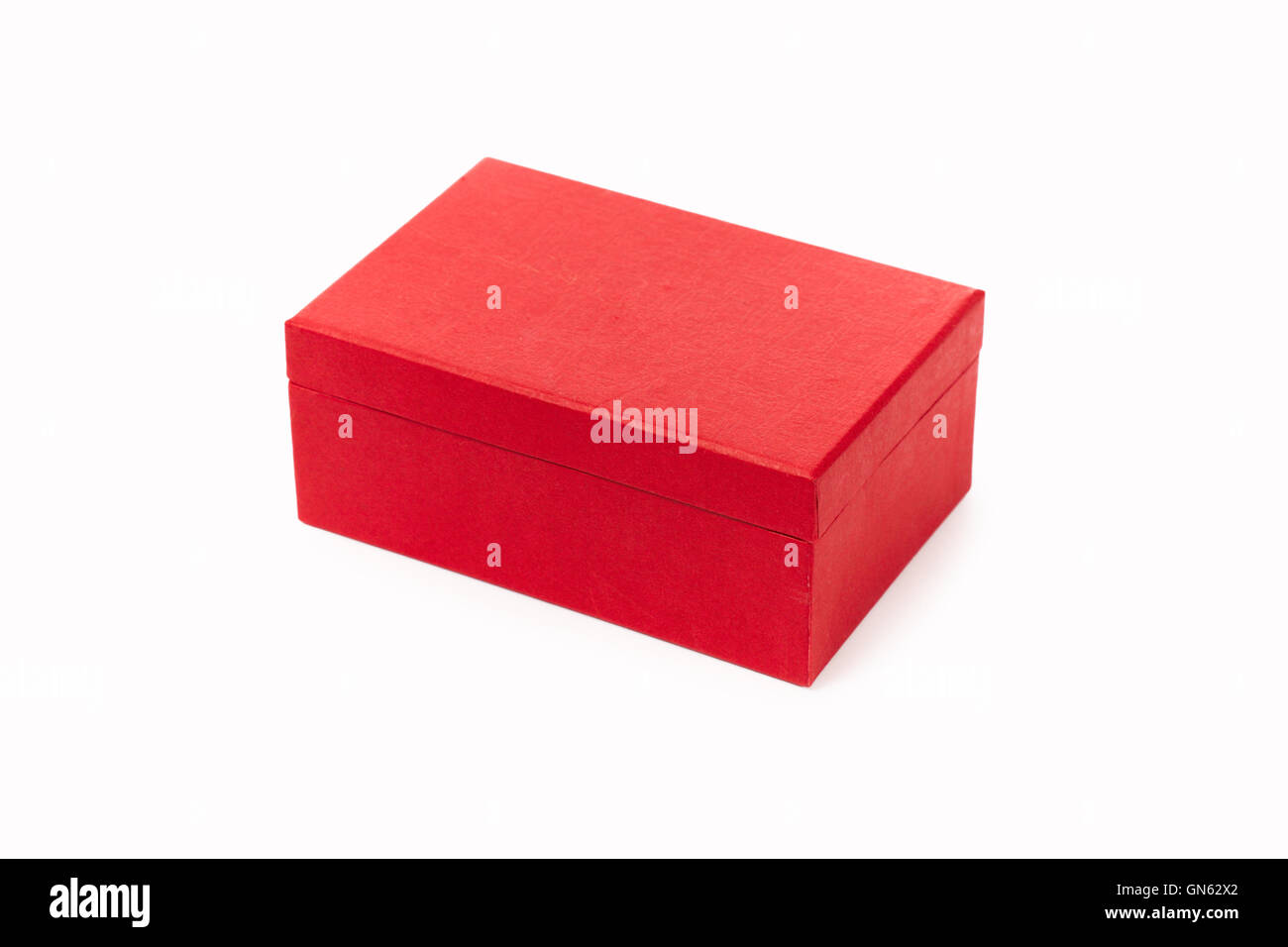 red box isolated on white background Stock Photo - Alamy