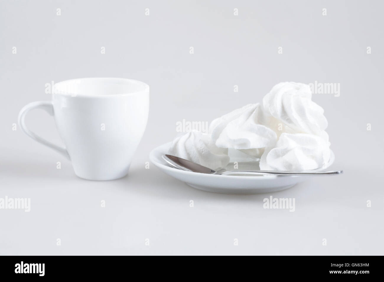 White sweet confectionery Stock Photo - Alamy