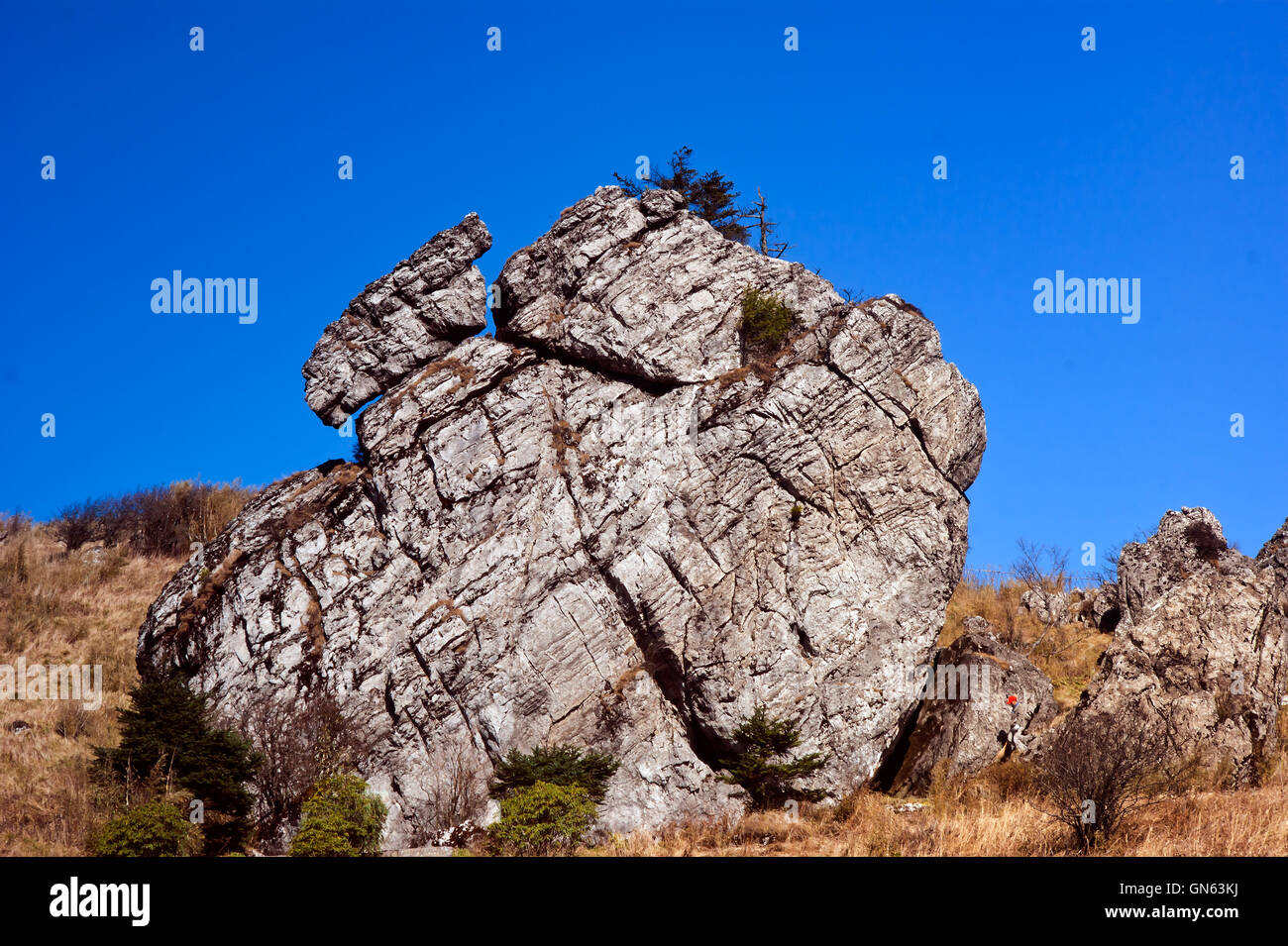 Mountains and cliffs Stock Photo - Alamy