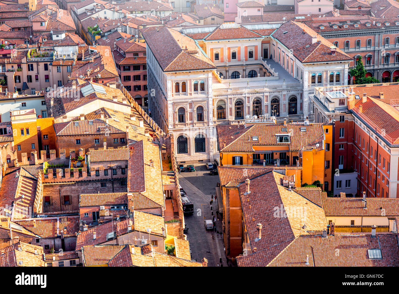 Medieval bologna aerial hi-res stock photography and images - Alamy