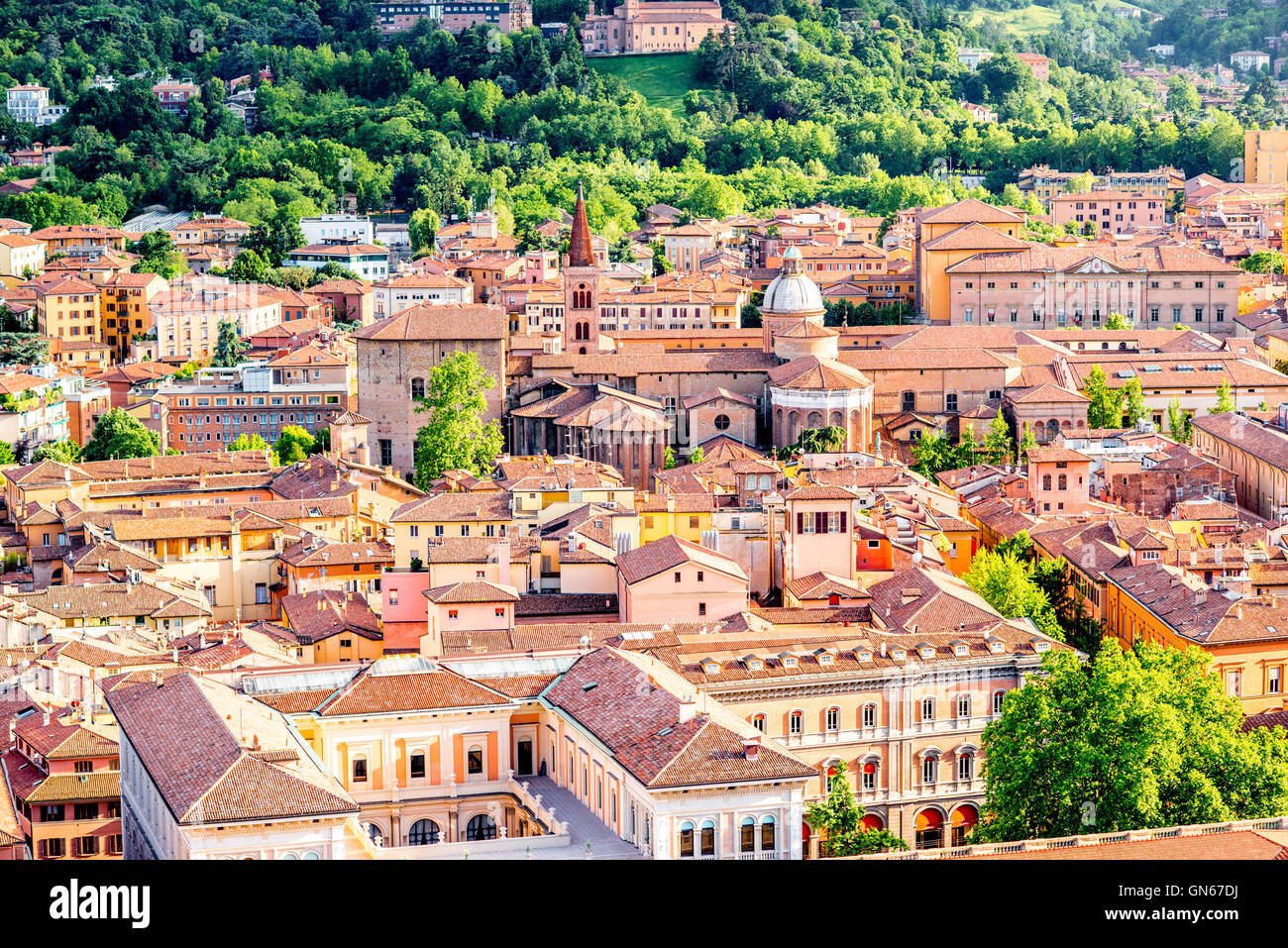 Medieval bologna aerial hi-res stock photography and images - Alamy