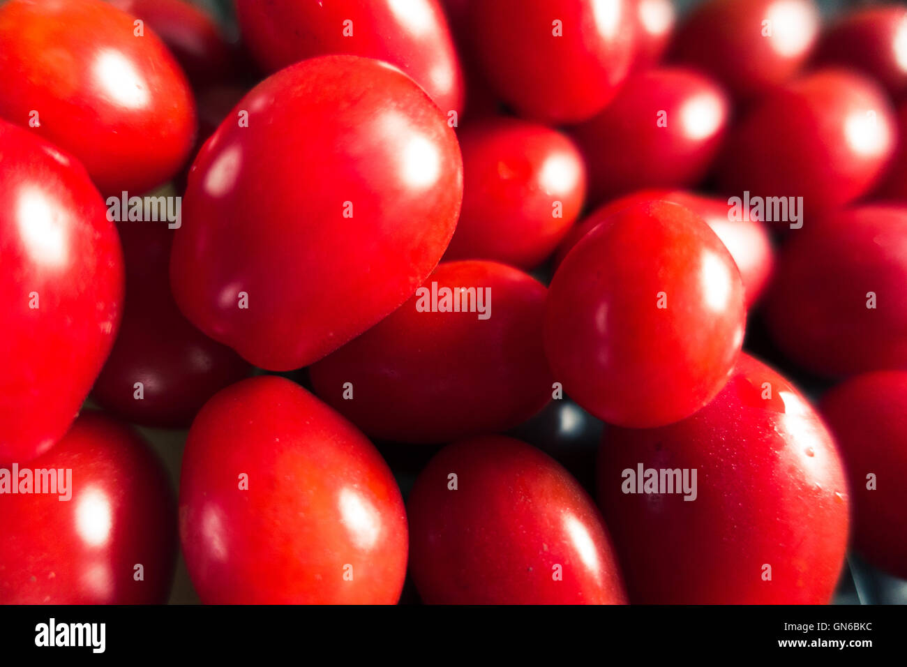 Small red tomatoes Stock Photo - Alamy