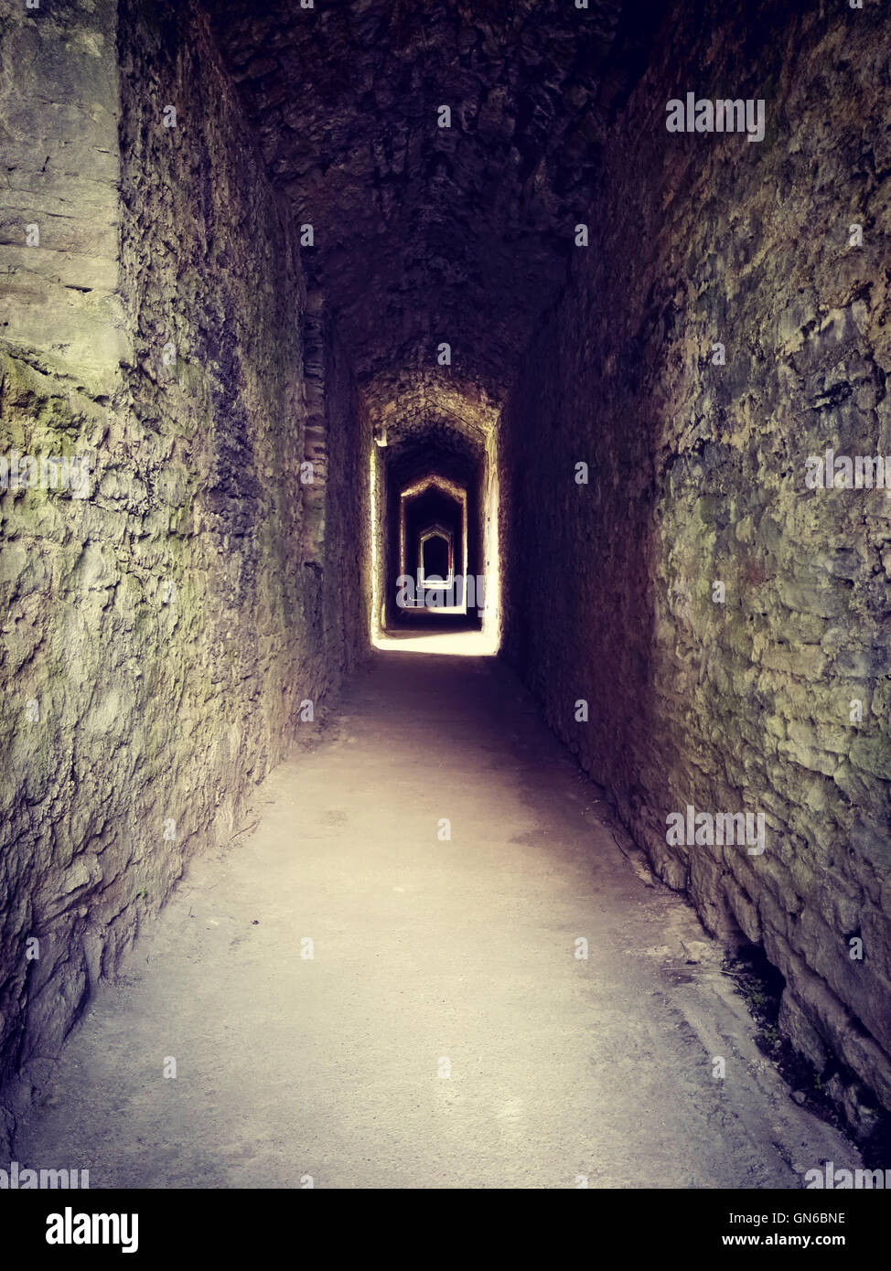 Inside creepy old castle hi-res stock photography and images - Alamy