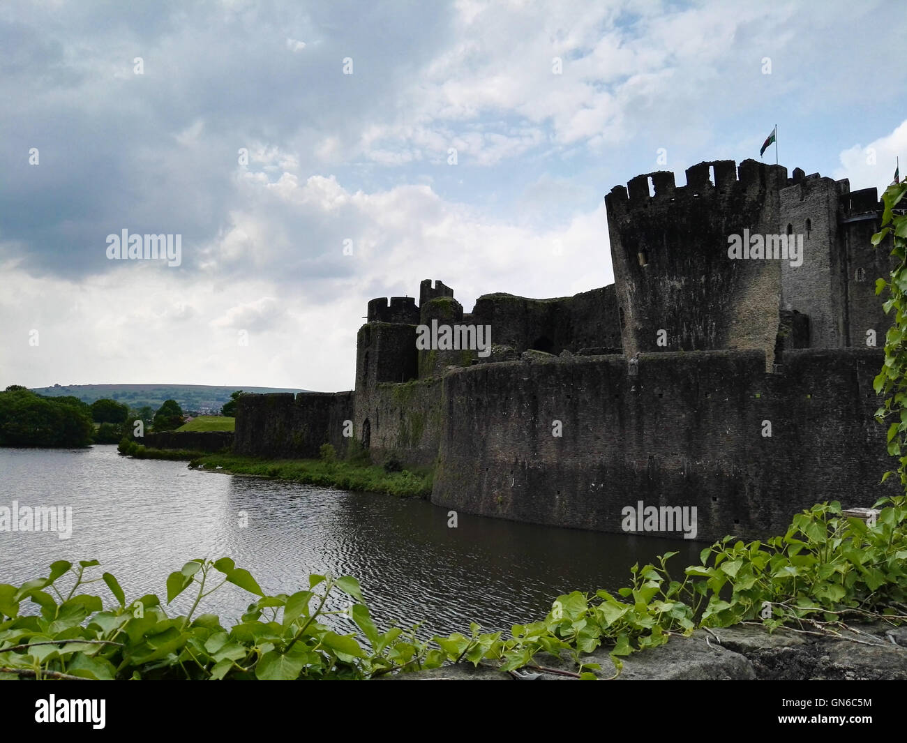 Welsh castle hi-res stock photography and images - Alamy