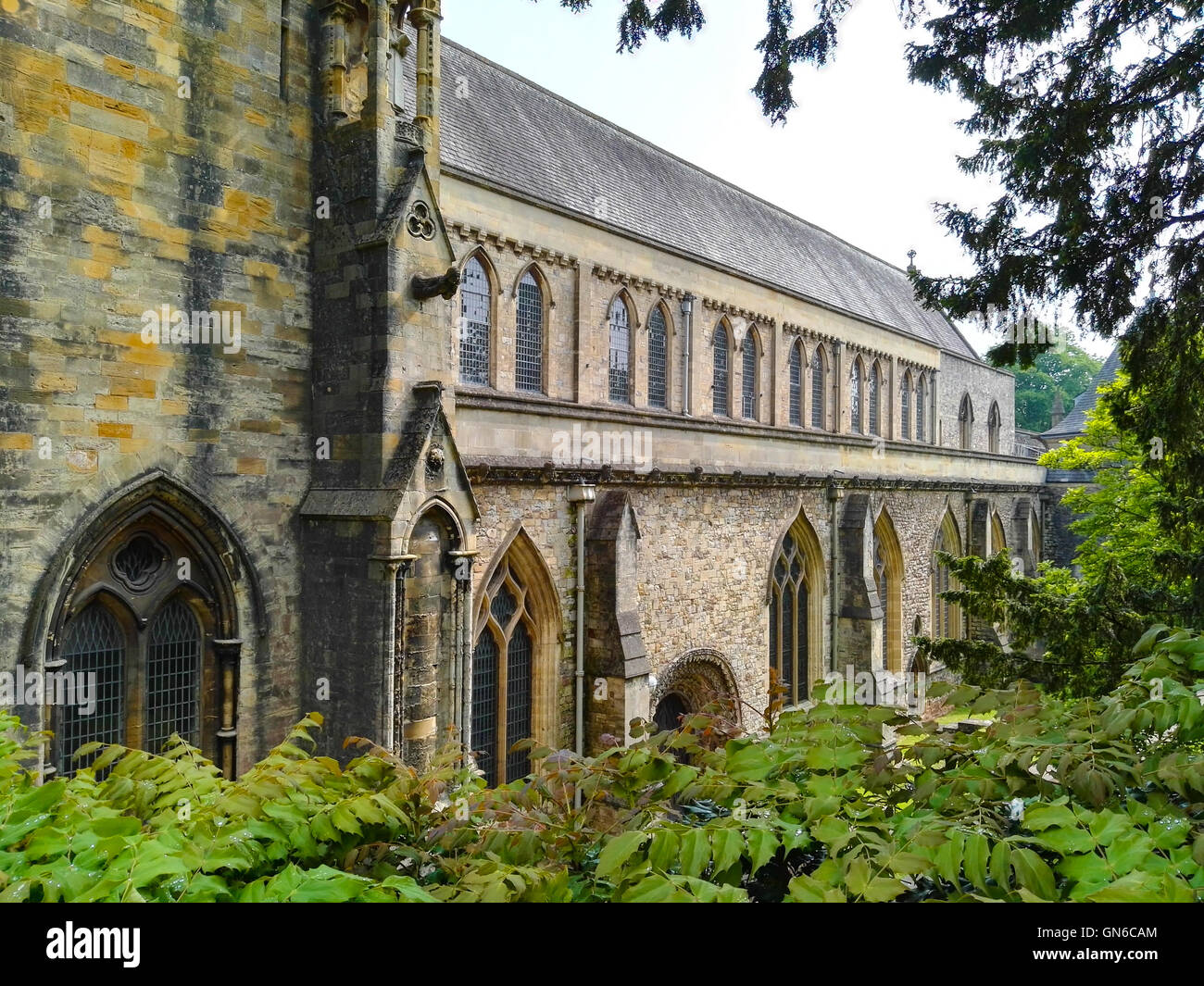 Old welsh church hi-res stock photography and images - Alamy